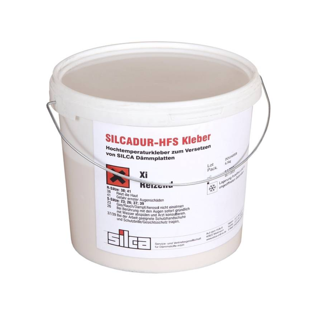 6,5kg SILCADUR HFS klijai iki 950 °C termoizoliacinėms kalcio silikato ...